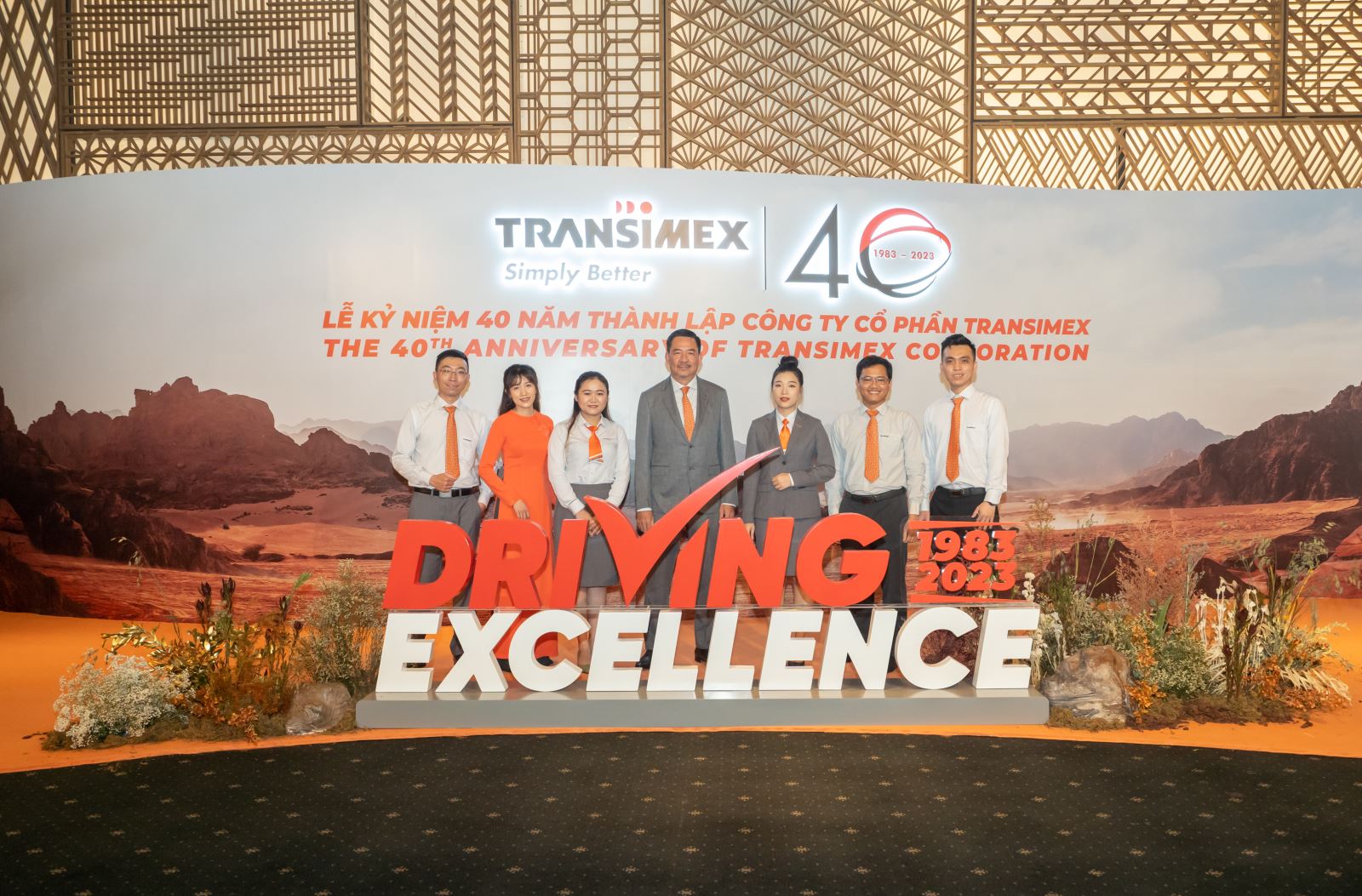 LỄ KỶ NIỆM 40 NĂM THÀNH LẬP CÔNG TY CỔ PHẦN TRANSIMEX - 40 NĂM KHÔNG NGỪNG HƯỚNG ĐẾN SỰ XUẤT SẮC